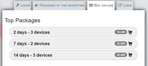 How to purchase an online package with a credit card 💳 ? - Help Center
